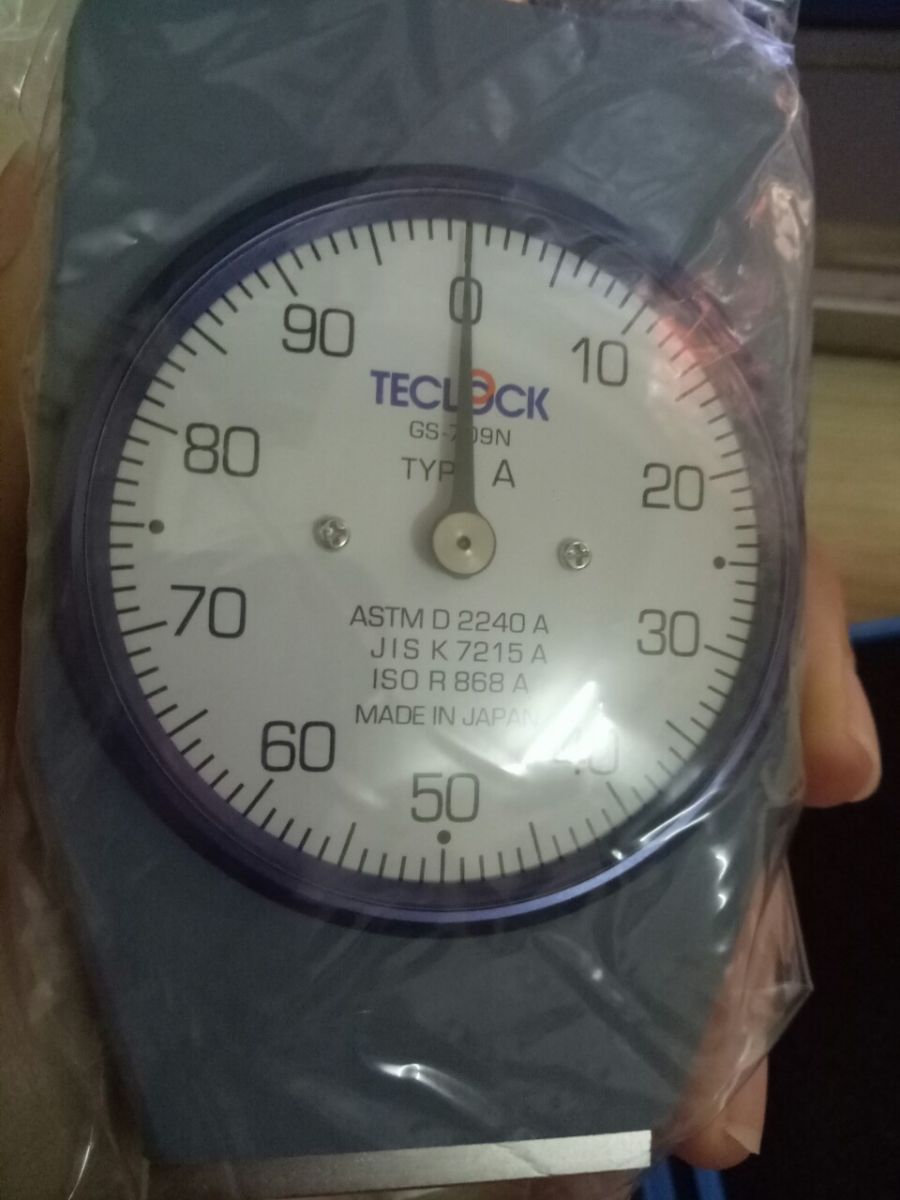 Đồng hồ đo độ cứng cao su Teclock GS-709N Shore A